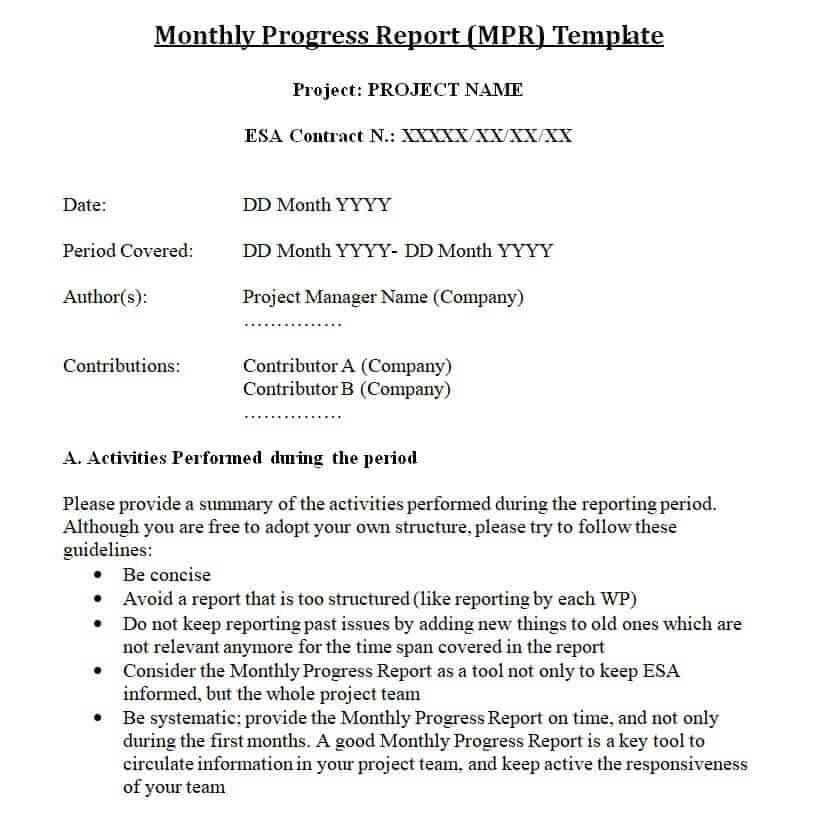 Top 30 Customizable Monthly Report Templates in WORD EXCEL Top 30 Customizable Monthly Report Templates in WORD EXCEL